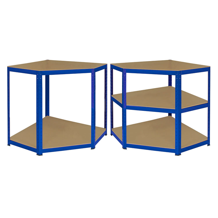 5 Bay Heavy Duty Corner Steel Shelving | Racking Solutions – Total ...