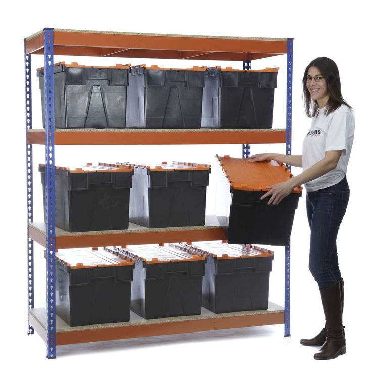 Storage Boxes with Lids | Racking Solutions